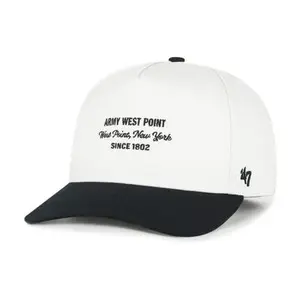 '47 Army Black Knights Contemporary Basics Two-tone Hitch Adjustable Hat - White