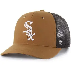 CARHARTT X 47 Carhartt X '47 Chicago White Sox Trucker Adjustable Hat - Brown