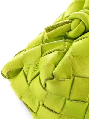 Bottega Veneta Loop Intrecciato Nappa Mini Crossbody Bag - Green