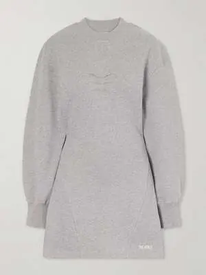 Attico Cotton-jersey Mini Dress