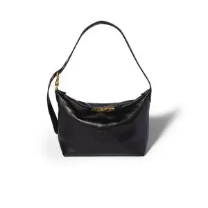 Miu Miu Spirit Nappa Leather Bag - Black