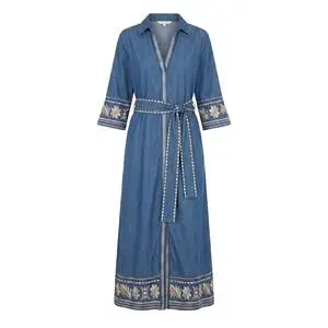 Adrift Clothing Anna Chambray Dress