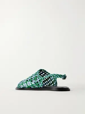 JW Anderson Woven Leather Sandals
