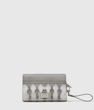 Karl Lagerfeld Maison De Karl" Leather Pouch - Multi