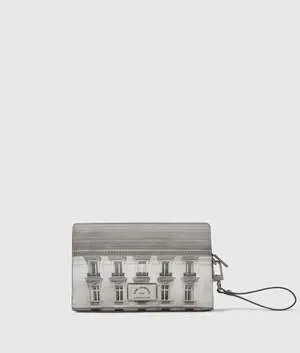 Karl Lagerfeld Maison De Karl" Leather Pouch - Multi