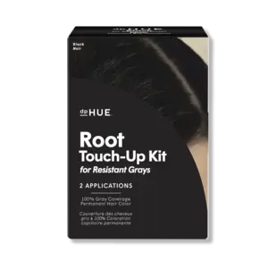 DPHUE Root Touch-up Kit For Resistant Grays Black