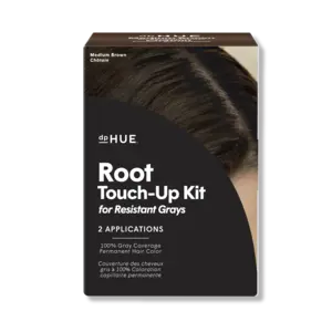 DPHUE Root Touch-up Kit For Resistant Grays Medium Brown