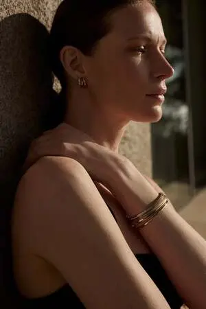 BY PARIAH Essential Stacking Bangle | Agate