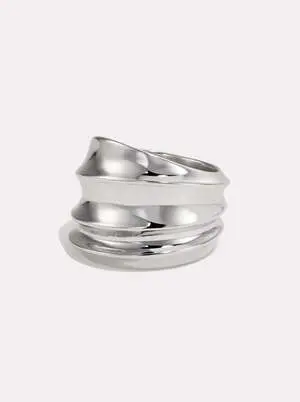 BY PARIAH Flux Ring - Silver