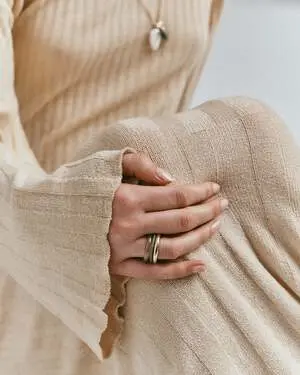 BY PARIAH Aurea Ring Stack | Agate