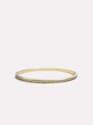 BY PARIAH Classic Diamond Bangle - Gold