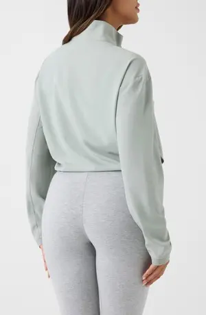 Guess Selene Zip Front Jacket With Drawstring Hem