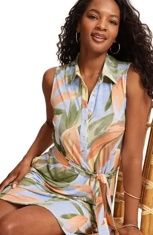 Tommy Bahama Carmela Beach Bloom Shirtdress