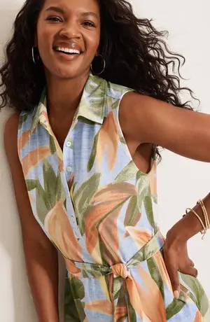 Tommy Bahama Carmela Beach Bloom Shirtdress