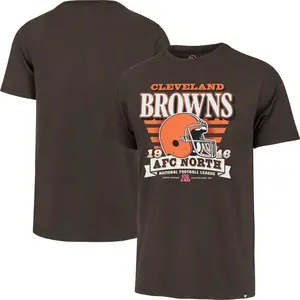 '47 Cleveland S Stripe Splash Franklin Throwback T-shirt - Brown