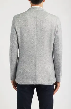 BOSS Hanry Slim Fit Knit Cotton Blend Sport Coat