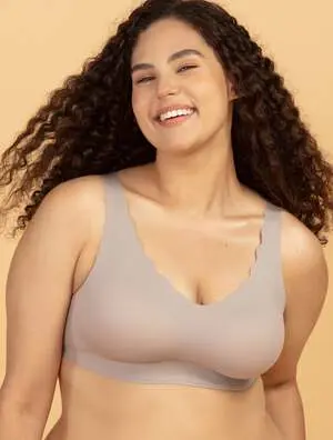 Comfelie 3d Air Cups Breathable Seamless Bra - Brown