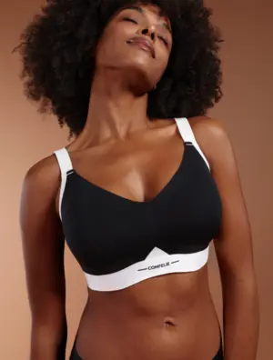 COMFELIE Airlite Only 89g Comfortable Wireless Bra - Black