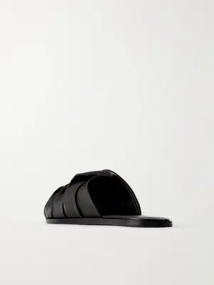 JW Anderson Coil Leather Slides