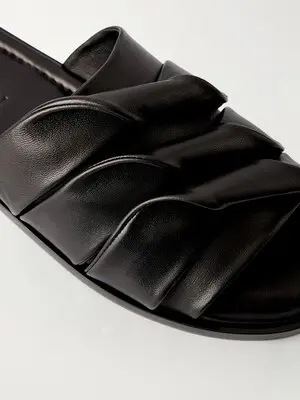 JW Anderson Coil Leather Slides