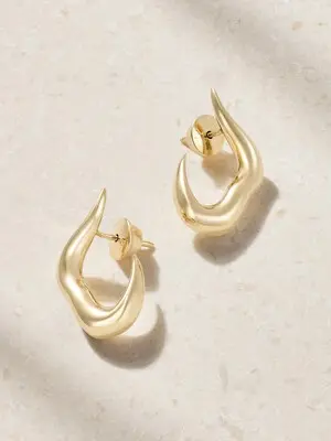 Fernando Jorge Stream Bold Mini 18-karat Earrings - Gold