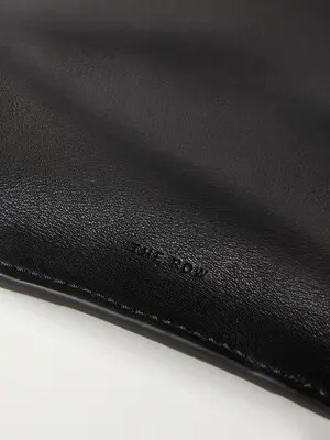 THE ROW Marlo 14 Leather Tote - Black