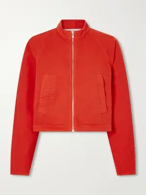 Alaïa Cotton Denim Jacket - Red