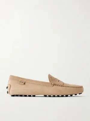 TOD'S Gommino Suede Loafers
