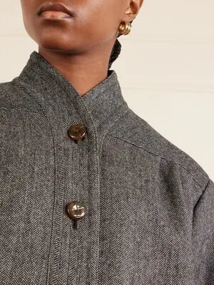 BLAZÉ MILANO Coiba Virgin Wool-blend Jacket