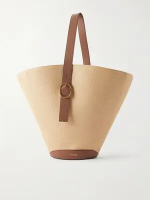 NEOUS Apheli Raffia Shoulder Bag