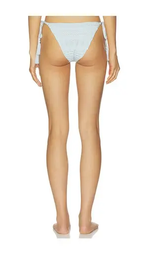 Devon Windsor Vallie Bikini Bottom In Pointelle Swimwear Fabric