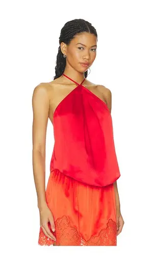 SEROYA Beckham Tank In Red