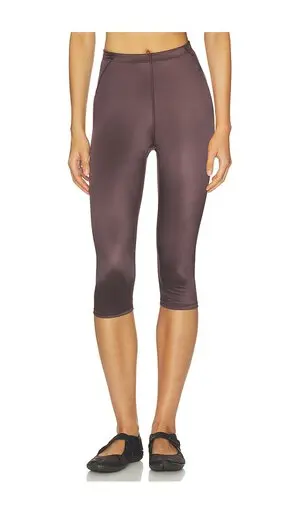 NIKESKIMS Shine Drawcord Crop Leggings - Phoenix