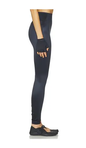 NIKESKIMS Shine Bonded Waist 29 Inch Leggings In Black