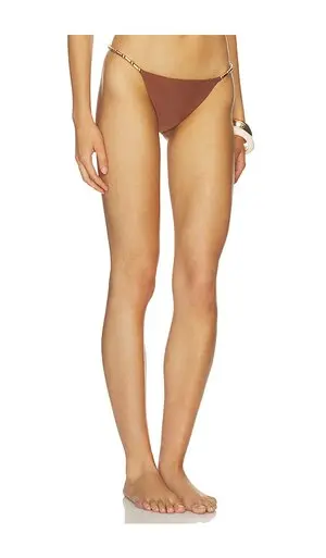 Devon Windsor Genesis Bikini Bottom In Brown