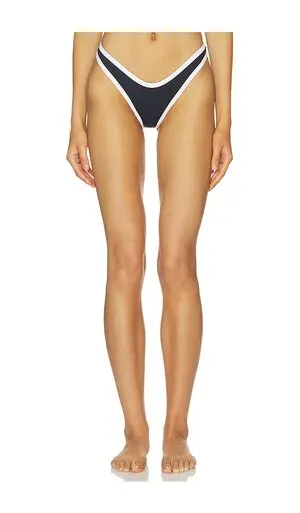 POST SWIM Ashley Comfort Bikini Bottom - Essential Black