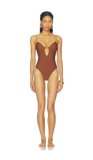 Devon Windsor Dawn One Piece In Brown