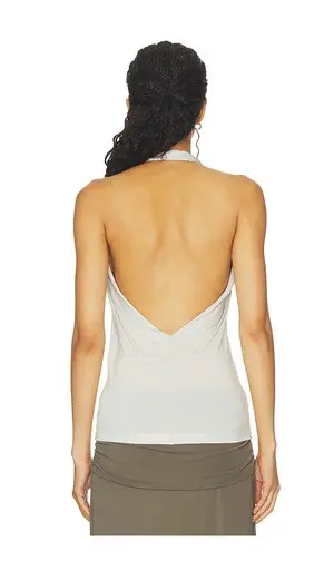 Helmut Lang Twist Dancer Halter Top