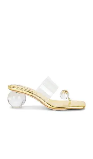 Jeffrey Campbell Latus Sandal In Metallic - Gold