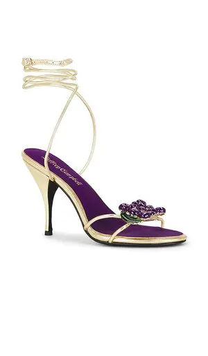 Jeffrey Campbell Kleo Sandal In Metallic Gold