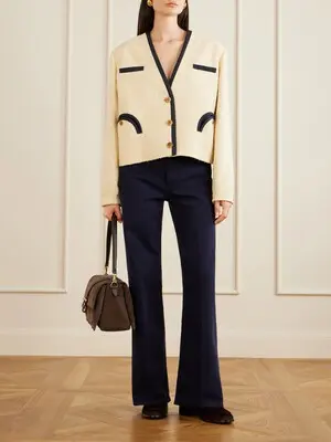 TOD'S Studded Calf Hair Loafers