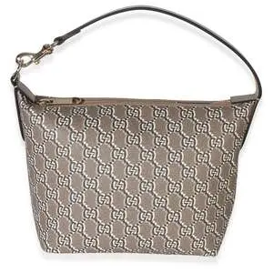 Gucci Gg Shadow Monogram Canvas Hobo - Brown