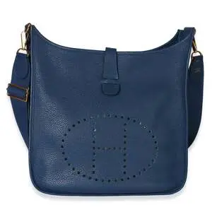 Hermès Evelyne 33 Gm Bag - Blue