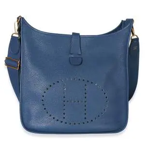 Hermès Evelyne 33 Gm Bag - Blue