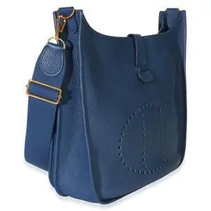 Hermès Evelyne 33 Gm Bag - Blue