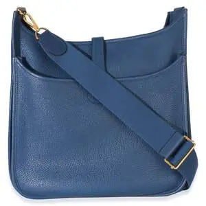 Hermès Evelyne 33 Gm Bag - Blue
