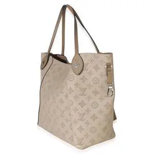 LOUIS VUITTON Galet Monogram Mahina Blossom Mm Tote