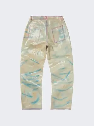 THUG CLUB Skin Bio Soldier Leather Pants Nude