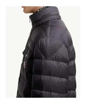 Moncler Verith Hooded Zip-up Short Puffer Jacket