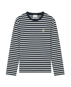 Maison Kitsuné Maison Kitsun Striped Long-sleeved T-shirt - Multicolor
